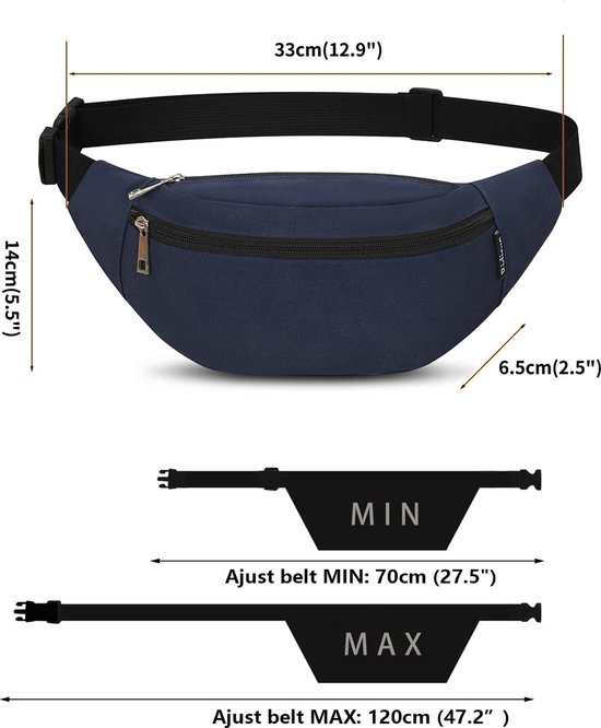 Beweeg over de afbeelding om in te zoomen Merk: Ridirun Bumbags en ...