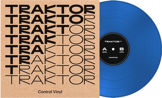Native Instruments TRAKTOR Control Vinyl MK2 2024 Edition, blue - DJ ...