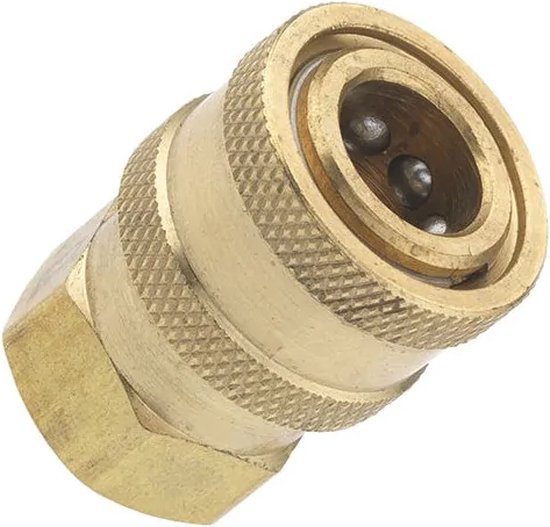 Bigboi WashR Flo Messing Quick Release Connector | bol