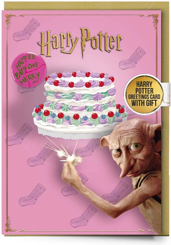 The Carat Shop - Harry Potter - Dobby Happy Birthday Cake ...