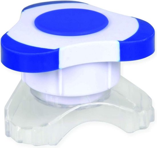 ComfiCare® Ultra Pillenvergruizer - Ergnomische grip - Blauw/Wit | bol