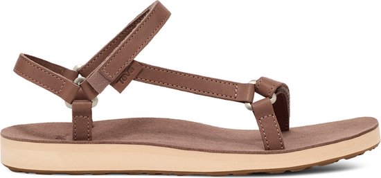 Teva W Original Universal Slim Lea - Sandaal - Dames - Leer - Maat 38 | bol