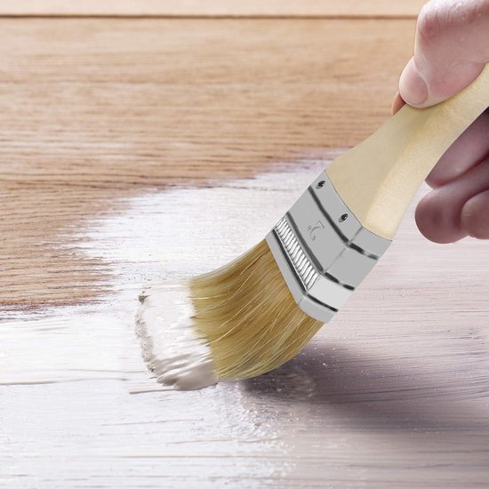 Professioneel Houten Handvat Kwasten Set Voor Verf Stainen Vernissen ...