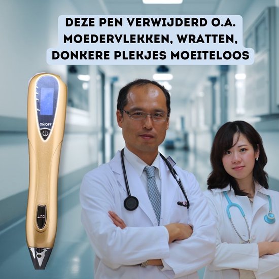 Laser Plasma Pen voor Steelwratjes Verwijderen – Professionele ...