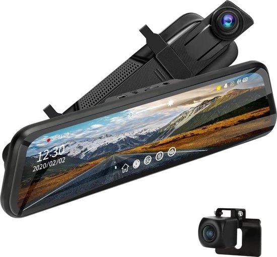 Dual Dashcam - Dashcam Voor en Achter - Auto Camera Dashcam - Dashcam ...