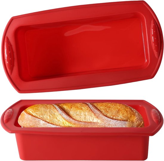 Set van 2 bakvormen voor het bakken van bakvormen, siliconen bakvorm ...