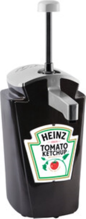 Heinz SAUCE-O-MAT dispenser zwart (voor 2,5L B.) | bol