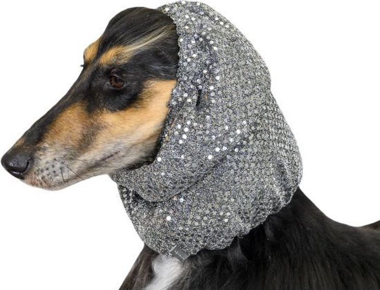 Show Tech - Snood Luxe Large - Fancy Silver - Oorbeschermer voor grote ...