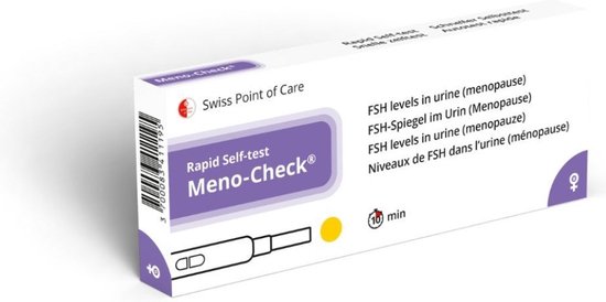 Meno-Check (FSH) menopauze zelftest 2 stuks | vroegtijdige menopauze ...
