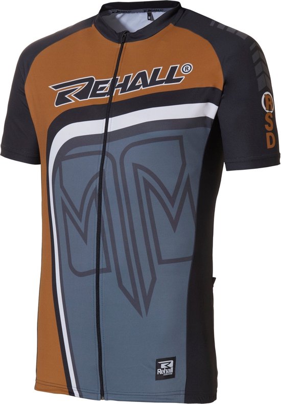 Rehall LANCE-R Heren Fietsshirt Korte Mouw Rood L - Wielershirt ...