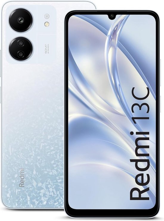 Xiaomi Redmi 13C 4G - 8GB/256GB - Glacier Wit | bol