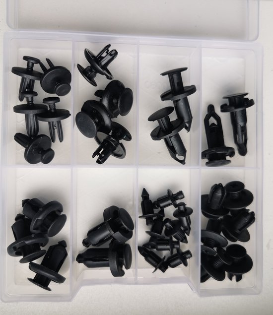 Universele Auto Bevestigingsclips 8 Varianten 30Pieces - Auto interieur ...