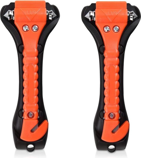 Car Emergency Hammer with Belt Knife - Window Breaker and Rescue Tool ...