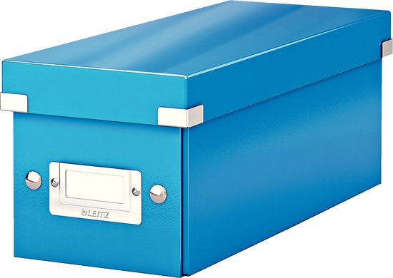 Leitz WOW Click & Store Opbergdoos met Deksel voor CD's - Kartonnen ...