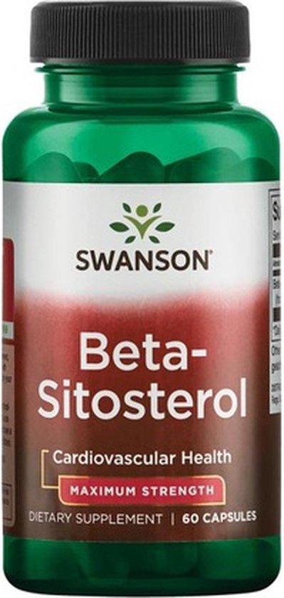 Swanson - Beta-Sitosterol (van plantensterolcomplex) - 160mg - 60 ...