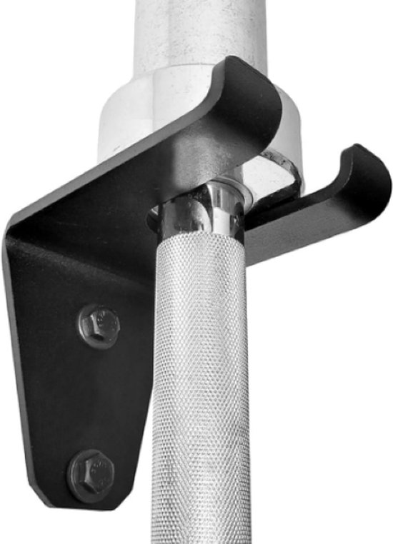 2 stuks | Barbell Holder / Barbell Houder / halterstang houder / Wand ...