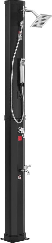 Buitendouche Zonneenergie - Solar Tuindouche - Regendouche - 40L ...
