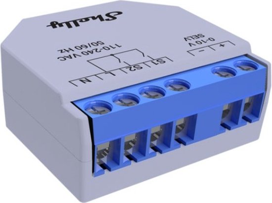 Shelly Dimmer 0-10V Dimmer Bluetooth, WiFi | bol