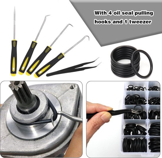 1200 stuks nitrilrubber afdichtingen O-ringen - afdichtringen ...