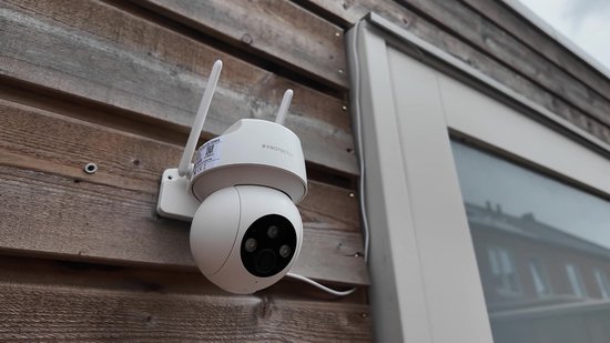 Protectly® Beveiligingscamera Buiten – 3K HD 5MP - Buiten Camera Met Nachtzicht –... | bol