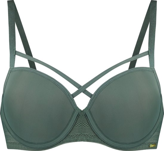 Sapph - Voorgevormde bh voor vrouwen - Straps boven de cups - Met kant ...