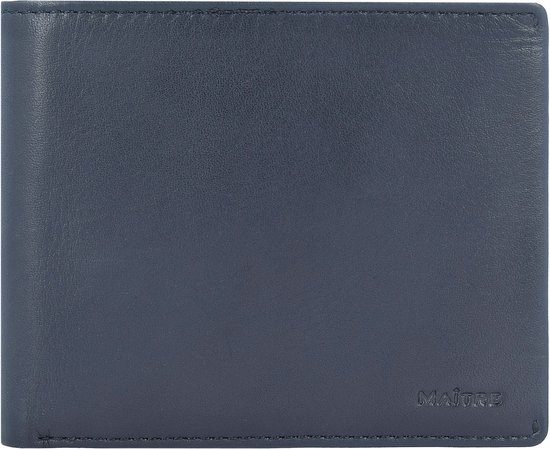 Maître Leren Portemonnee F3 Gilbrecht BillFold H4 Black Zwart | bol