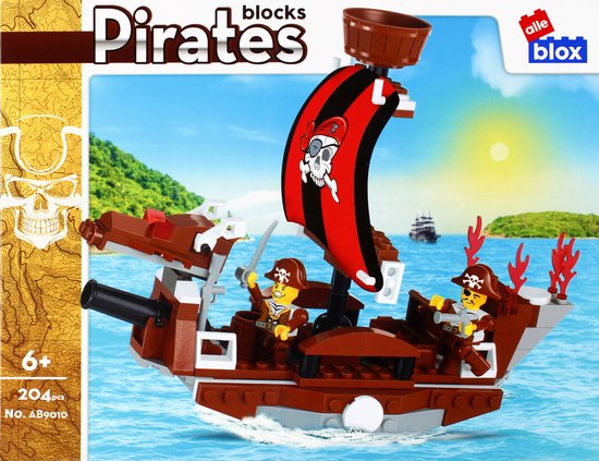 alle blox Pirates - Piratenboot - 525171 | bol