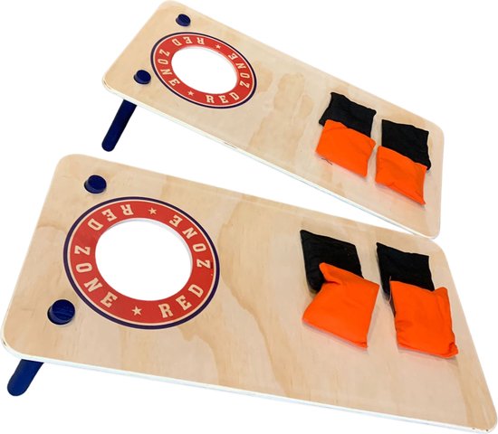 Wicked Wood Cornhole Spel - Mini Bean Bag Game - Buiten of Binnen Spel ...