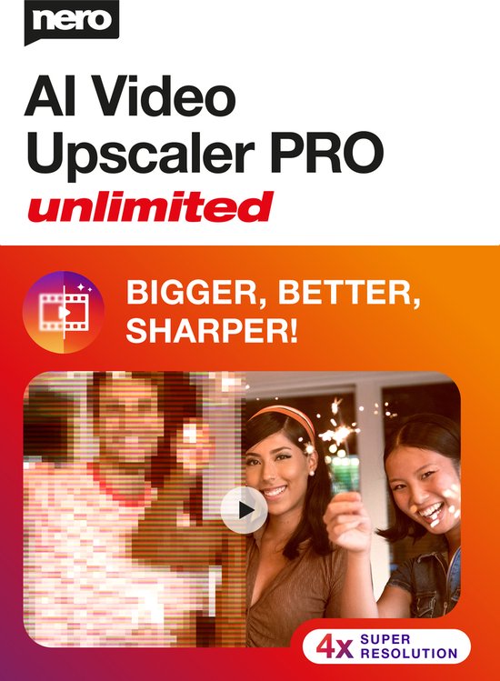 Nero AI Video Upscaler PRO - Video's verbeteren tot 4K - Windows ...