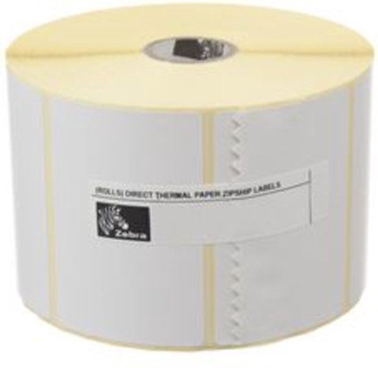 Zebra Z-Perform 1000D, Wit, Zelfklevend printerlabel, Gestanste etiket ...