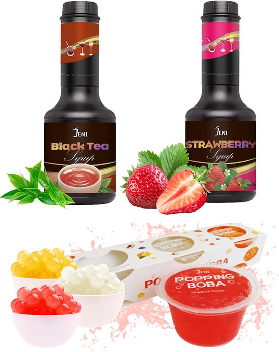Bubble Tea Homemade Pack | Ice Tea Homemade Pack | Bubble Tea Syrup ...