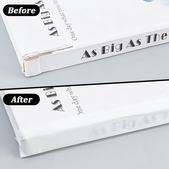 20m x 60mm White Fabric Binding Repair Tape - Sewing and Waterproof ...