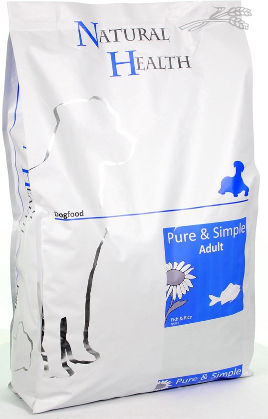 Natural Health hondenvoer Adult Vis 7,5 kg - Hond | bol