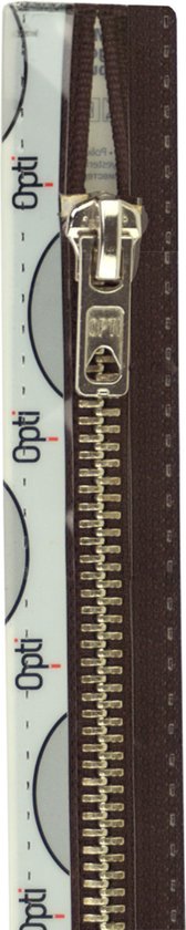 Opti 8055 M60 nikkelkleurige metaalrits 6mm deelbaar 75 cm | bol