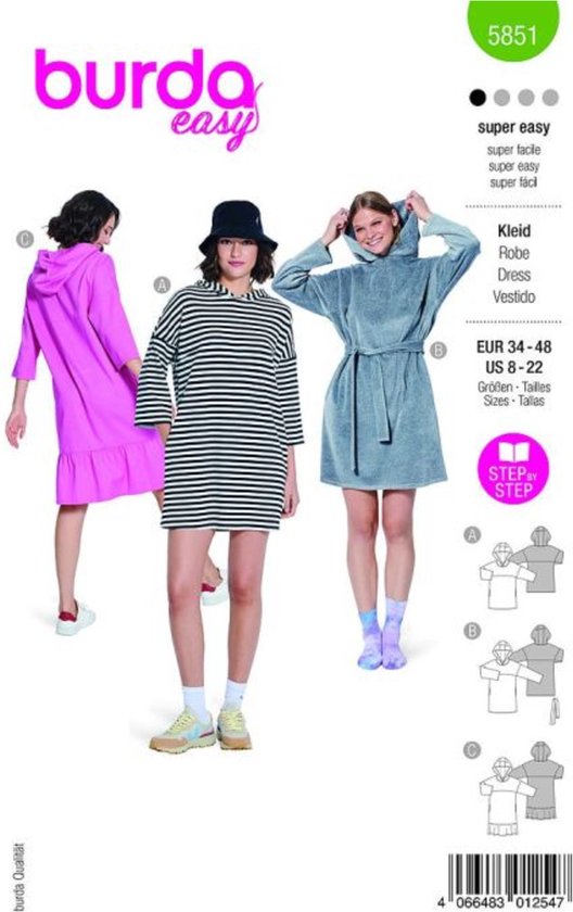 Burda Naaipatronen Sportkleding - Maat 48/Maat 46/Maat 44/Maat 42/Maat ...