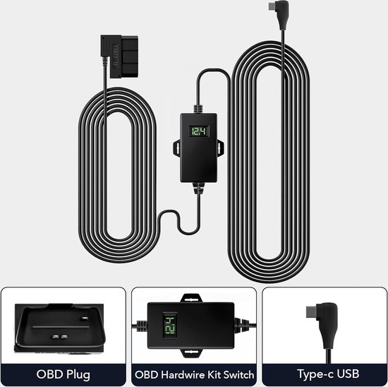 Dashcam voor auto Lingdu OBD hardware kit | bol