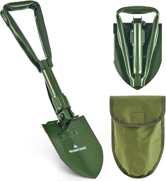 Opvouwbare schop van koolstofstaal - Militaire schep voor graven en ...