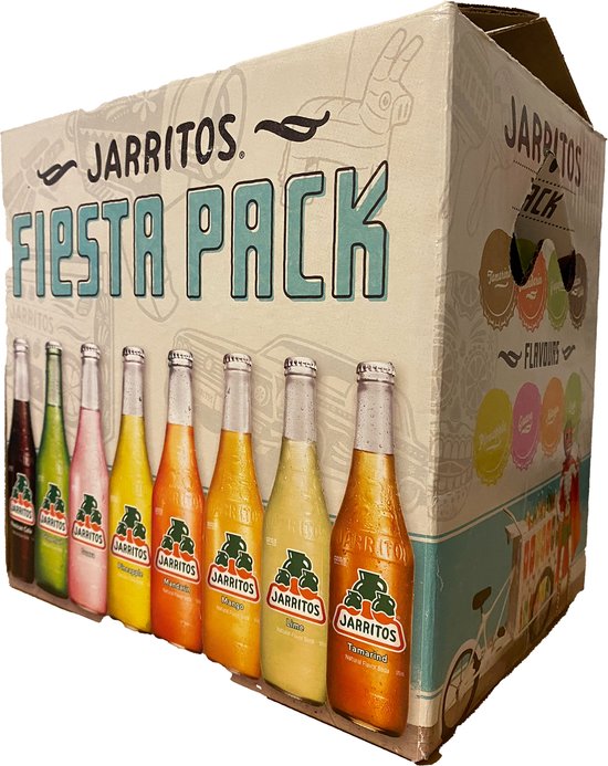 Jarritos - Fiesta Mix Pack - Sparkling Soda - Frisdrank - Mexico - 12 ...
