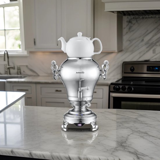 Samovar Tea Maker - 1800 watt - 3,5 liter - Wit | bol