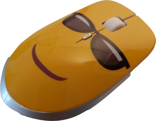 Funny Mouses - Zonnebril Emoticon - Draadloze Computermuis - Grappige ...