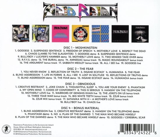 Anthology, Acid Reign | CD (album) | Muziek | bol