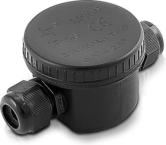 Kabelverdeler - 2 binnenuiteinden - 3-pins - IP66 | bol