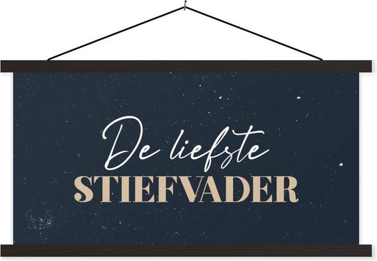 Posterhanger incl. Poster - Schoolplaat - Kado man - Stiefvader ...