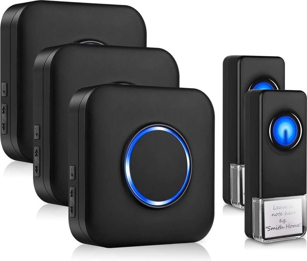 Draadloze deurbel MM zeer goede kwaliteit, makkelijk te plaatsen ...