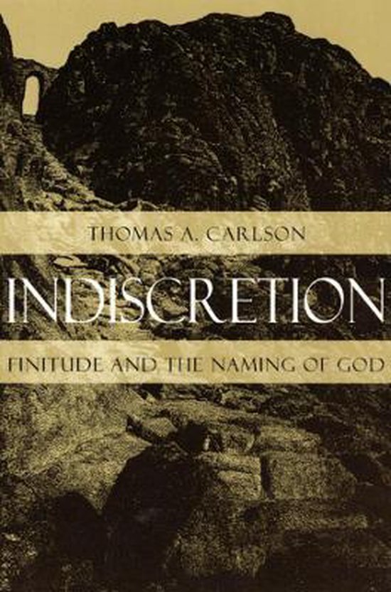 Indiscretion | 9780226092942 | Thomas A. Carlson | Boeken | bol.com