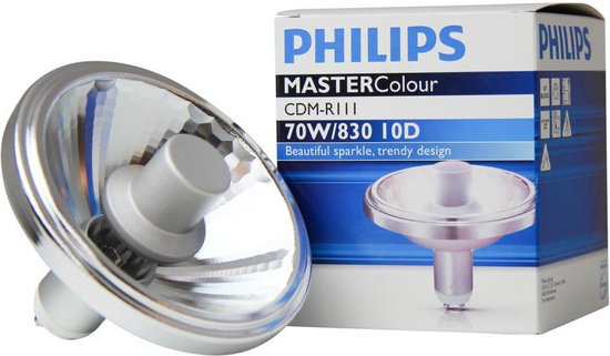 Philips MASTERColour CDM-R111 70W 830 GX8.5 10D | bol.com