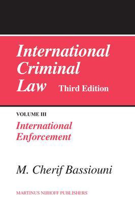 International Criminal Law | 9789004165304 | M Cherif Bassiouni ...