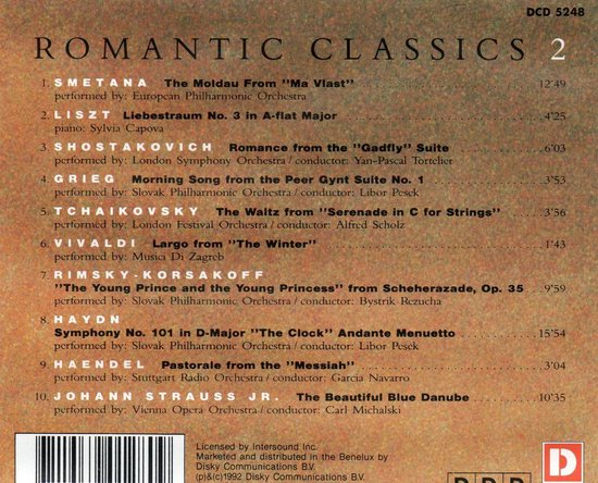 Romantic Classics 2, various artists | CD (album) | Muziek | bol