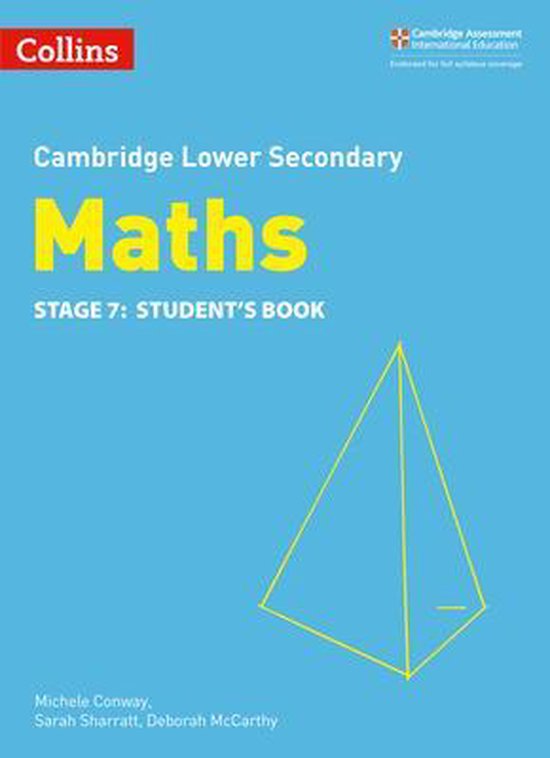 Lower Secondary Maths Students Book Stage 7 Collins Cambridge Lower ...