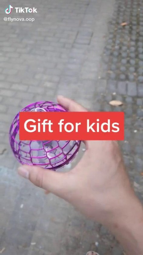 Flynova Pro Rood - Fidget Toy Boomerang Spinner - Magic Flying Ball ...